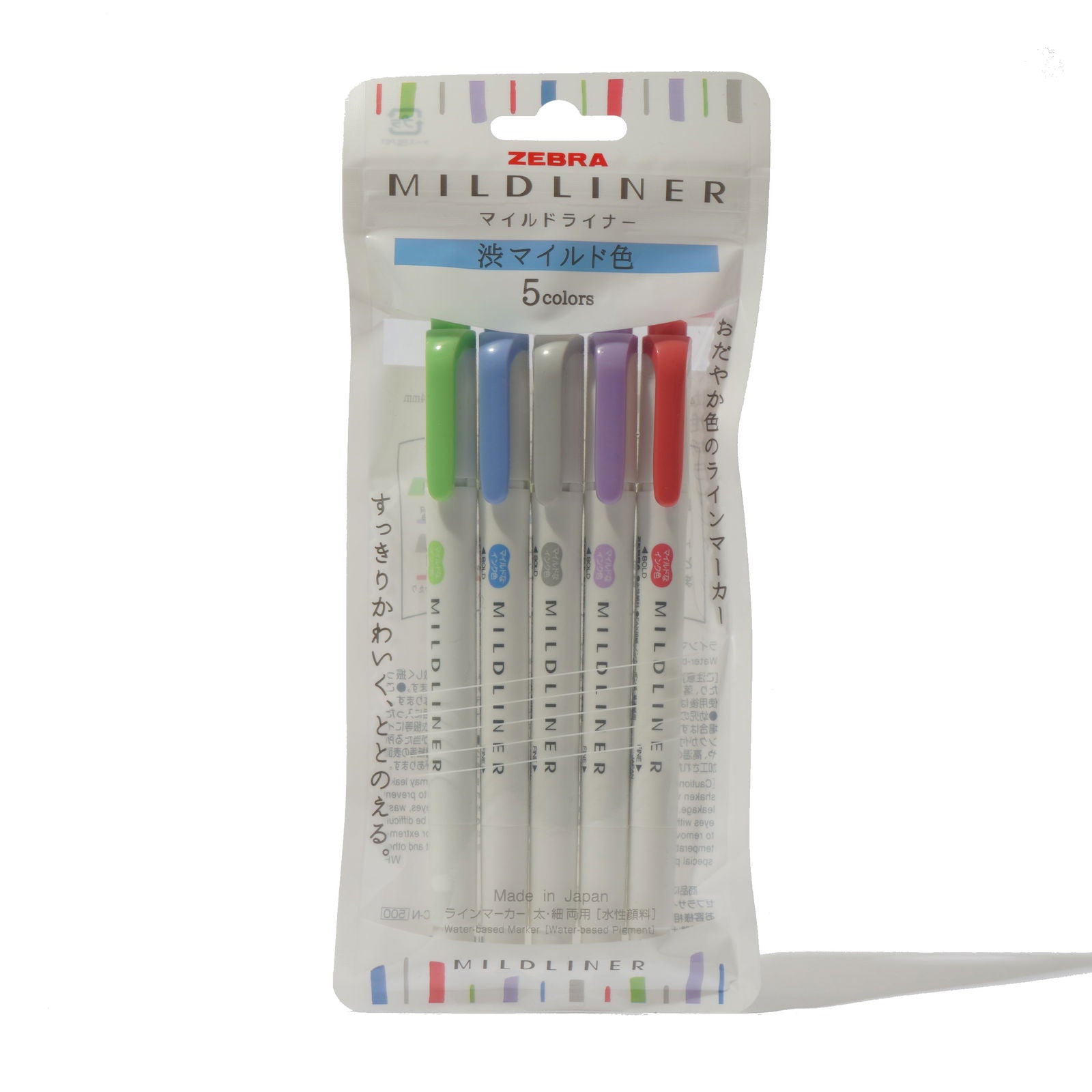 Zebra Pen 5Colors